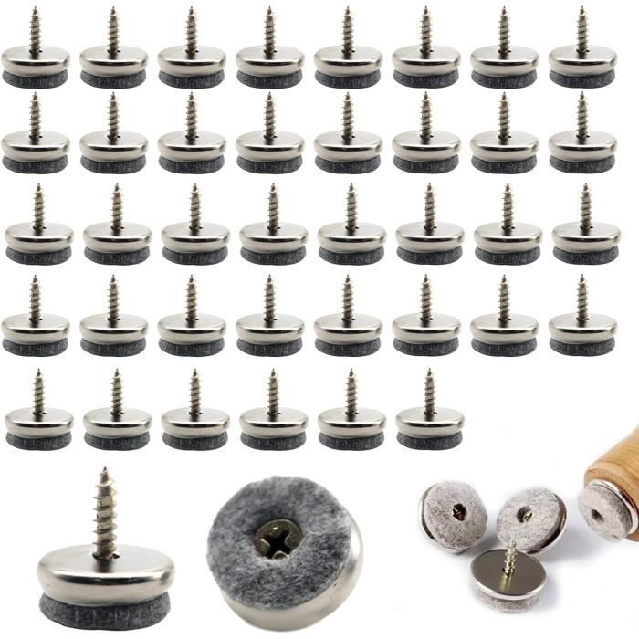 40 Pack Patin De Chaise,22Mm Diameter Patin Chaise,Professionnels ...