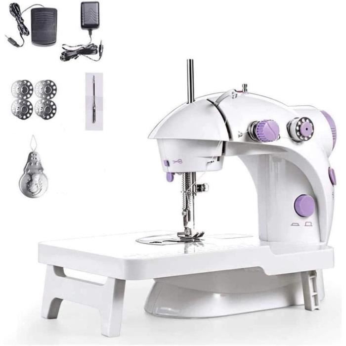 Machines À Coudre Électriques Avec Table D'Extension Portable Machine À Réparer Pédale Pied ...