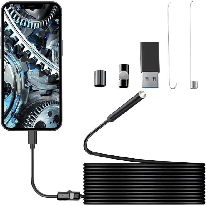 Endoscope D'Inspection, Wifi Caméra Endoscopique, Usb Caméras D ...