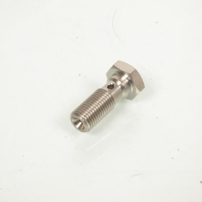 Vis banjo impérial longue raccord durite frein 3/8 24G pour moto Harley ...