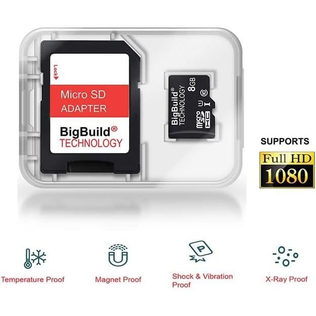 Bigbuild Technology 8Go Ultra Rapide Class 10 80Mo-S Microsd Sdhc Carte ... Bigbuild Technology 8Go Ultra Rapide Class 10 80Mo-S Microsd Sdhc Carte ...
