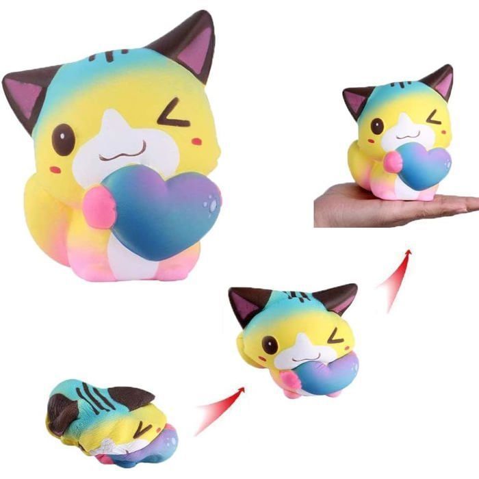 Collection Chat Lentement en Hausse Jouets Anti-Stress Fantaisie et ...