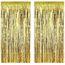 WOVTE 2 PCS Rideaux à Franges en clinquant métallique, Rideau de toile ...