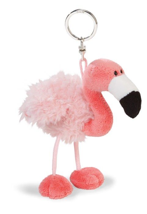 Porte-clés en peluche - NICI - Flamant Rose - 10 cm - Doux - Mixte ...