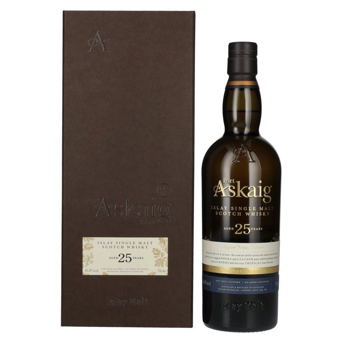 Port Askaig Islay 25 Years Old Islay Single Malt Scotch Whisky 45,8% ...