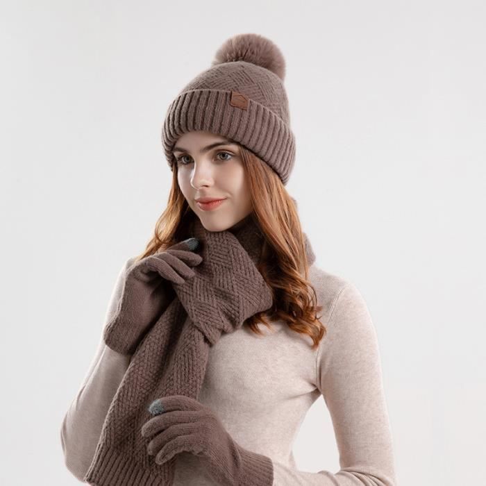 Bonnet Et Gants Femme