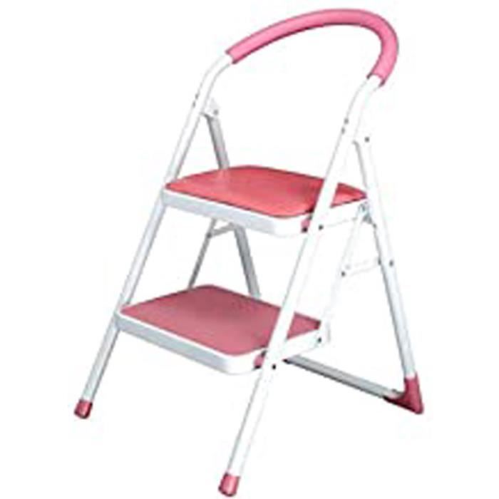 Rose Escabeau, Petit Pas Escabeau Escabeau For Adultes, Robuste Heavy ...