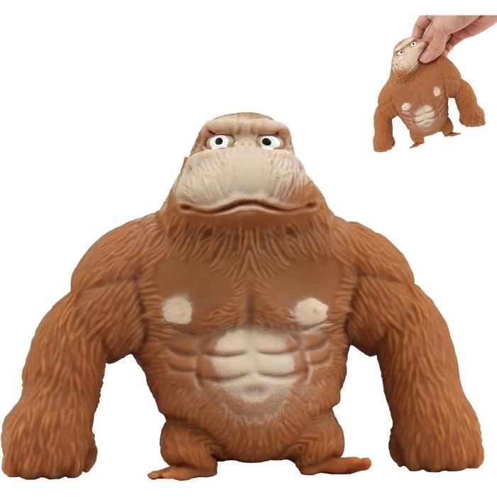 Gorille Anti Stress, Marron Jouet Gorille Anti-Anxiété, Squeeze Toy ...