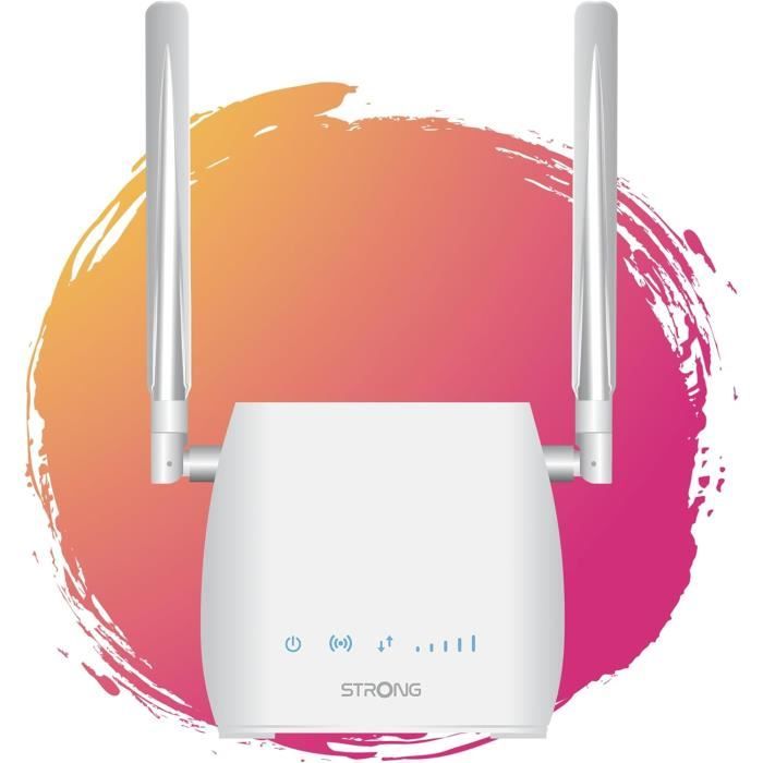 Routeur 4G LTE Cat 4 150 Mbps|WiFi 300 Mbps|Modem|Hotspot|Port Ethernet ...