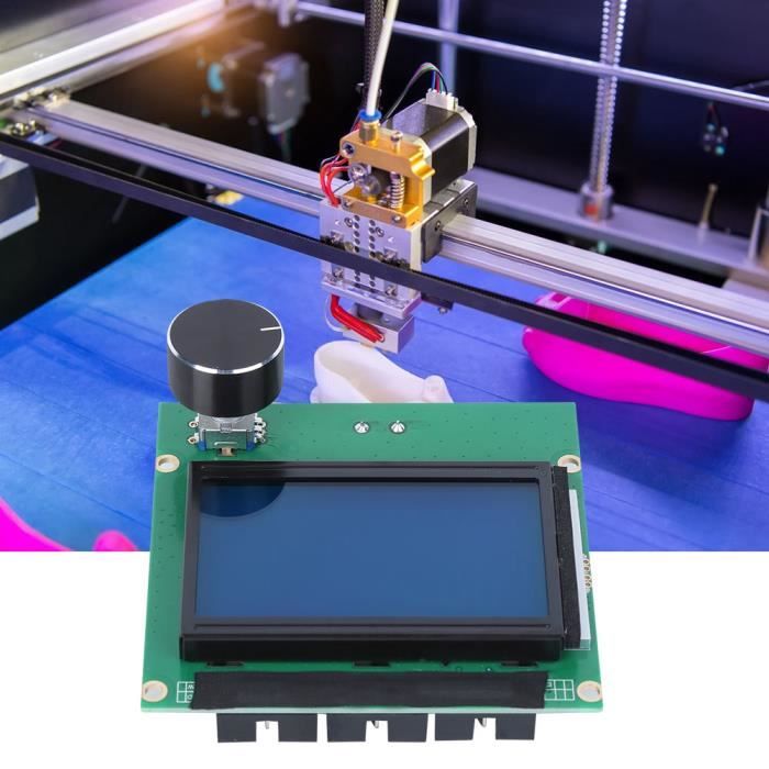 Affichage d'imprimante 3D Contrôleur d'affichage à écran LCD avec ...