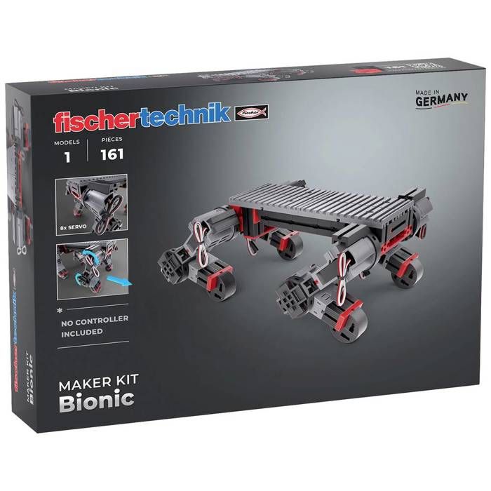 Kit à assembler - FISCHER TECHNIK - Maker Kit Bionic - Robot de course ...