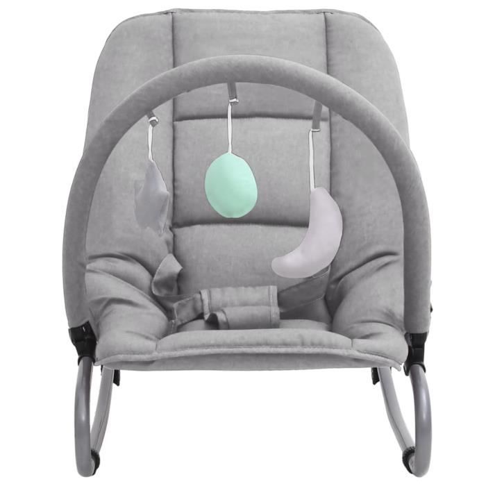 TRANSAT - BAO Transat pour bébé Gris clair Acier - 7393155124572 ...