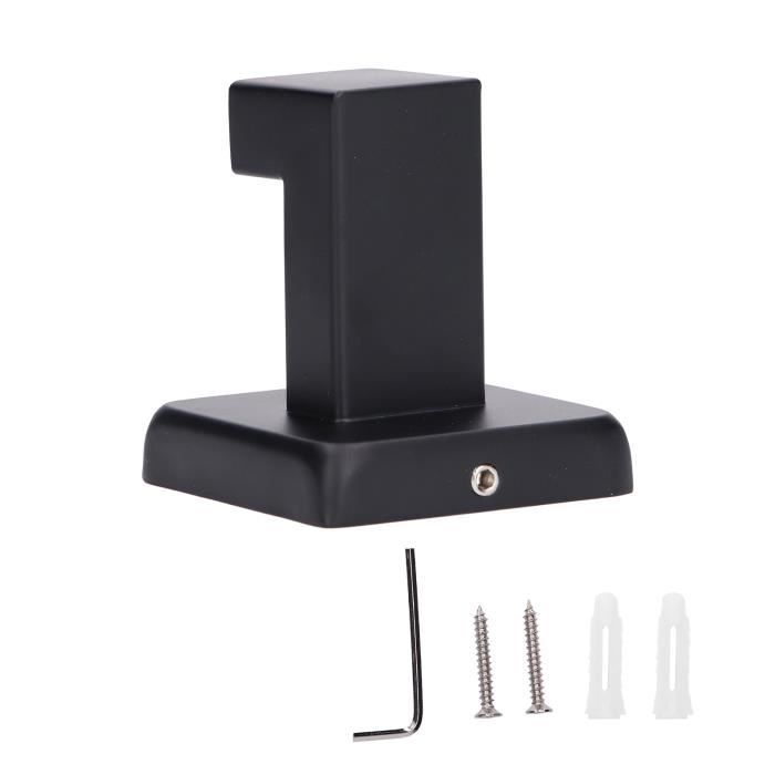 HURRISE crochet de salle de bain Porte-serviettes mural en acier ...