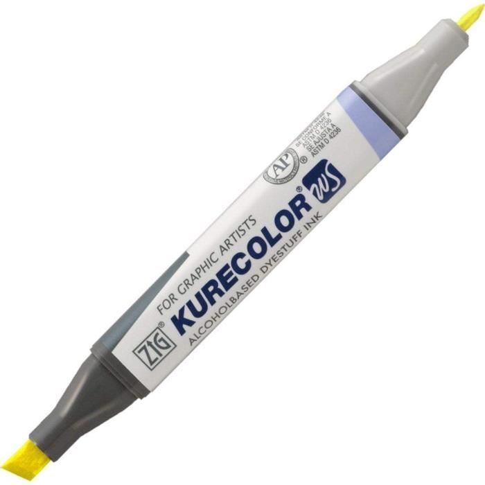 Kuretake Zig : Kurecolor Twin WS Marker : Lemon Yellow - KC-3000N/102 ...