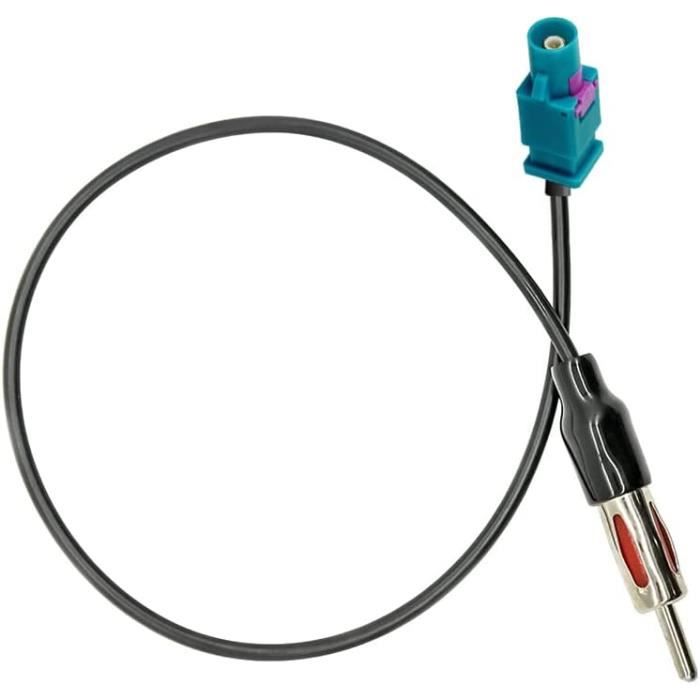 Câble Fakra Vers Din Adaptateur Fakra Z Autoradio Tv Dab + Gps Fakra Prise Din Pigtail Câble ...