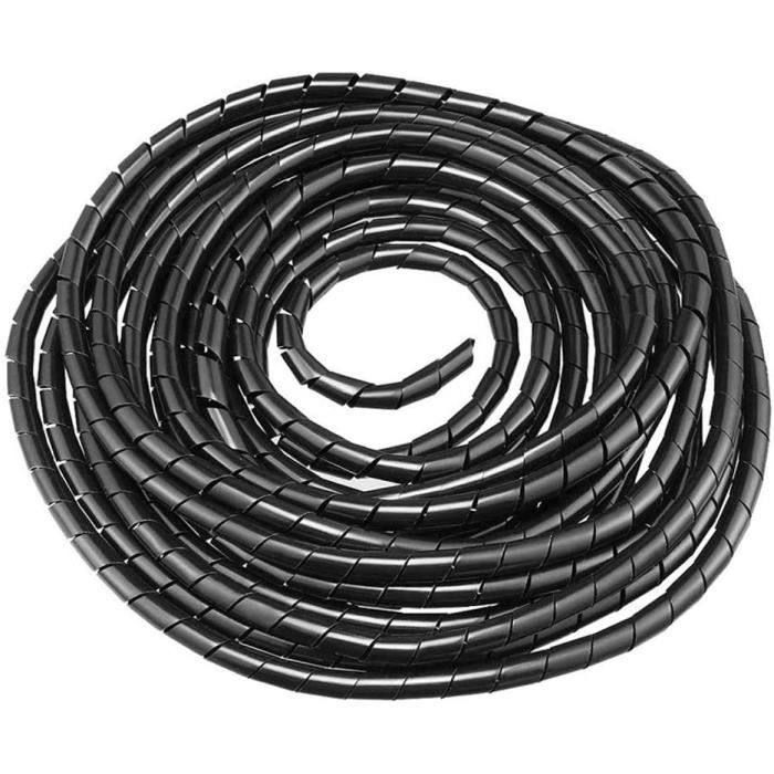 GTIWUNG Gaine Spirale Flexible Universel 12mm, Kit de Câble Rangement ...