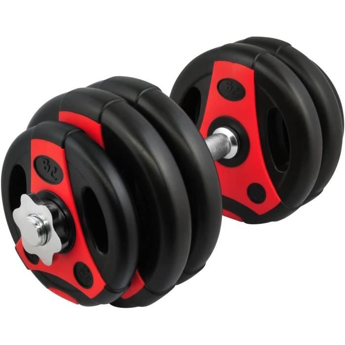 K Kit de Grip. Haltères Musculation Haltères 15kg poids-1x Haltère ...