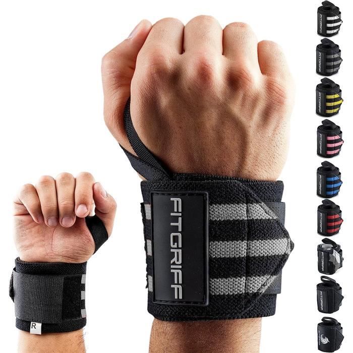 ® Bande Poignet Musculation - Protège Poignet, Poignet De Force ...