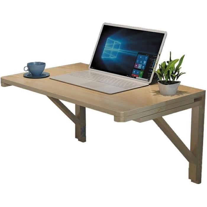 Table Pliante Murale Table Murale Rabattable, Bureau Pliant Mural ...