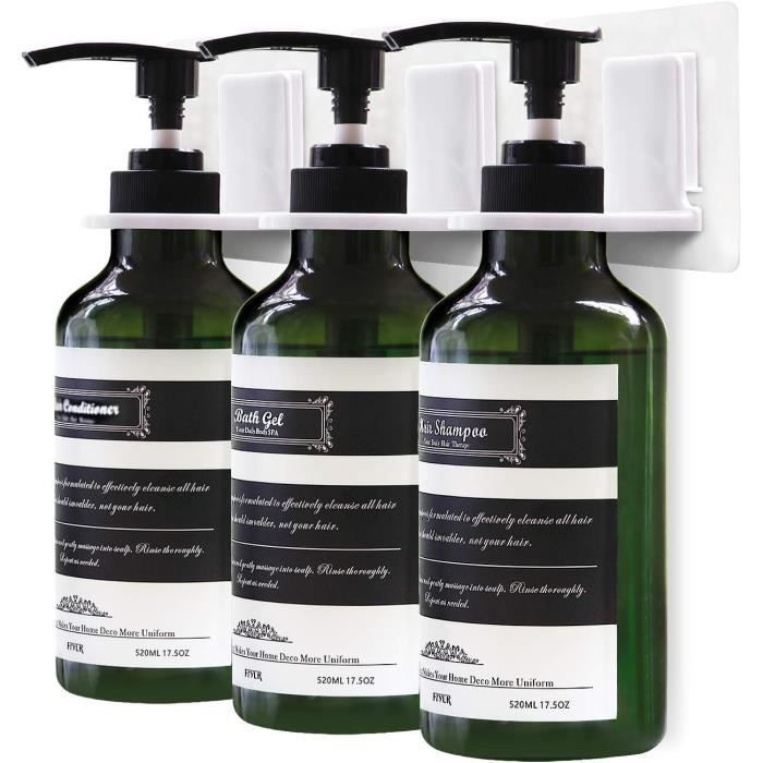 3 Compartiments Savon Et Gel De Douche Distributeur, La Pompe De ...