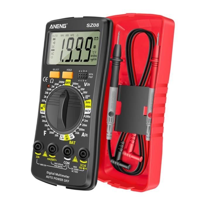 Multimètre Automobile 1 Jeu Multimètre Digital Fournitures De ...