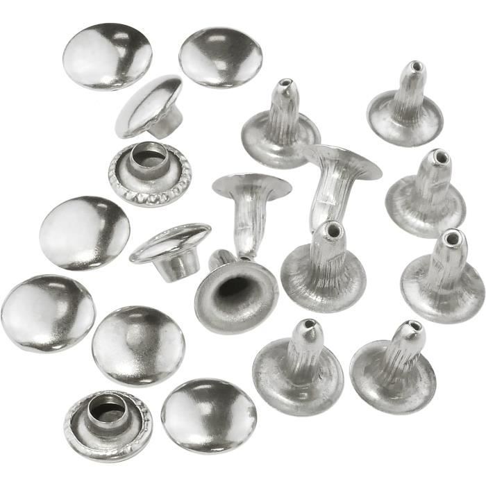 C56653 - Lot De 10 Rivets Tubulaires Ø7 Mm Pour Jeans Pantalons - En ...