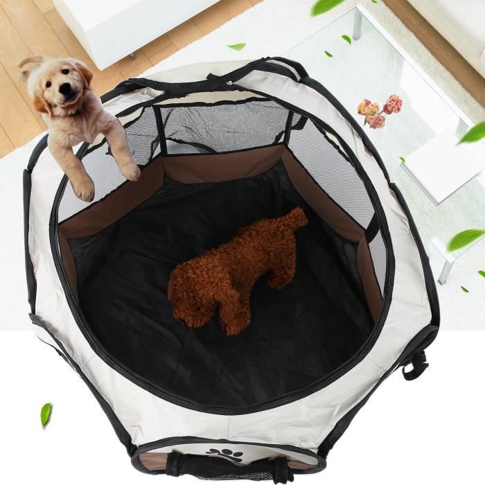 Parc à Chiot, Enclos pour Petits Animaux, Parc pour Chien Chat Pliable ...