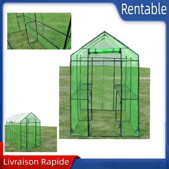 RUIDA SERRE DE JARDINAGE Serre Acier XL Nouveau produit - Cdiscount Jardin