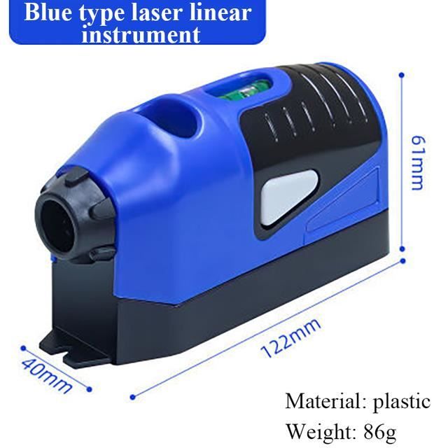 Règle laser,A--Mini niveau Laser Vertical Portable à bulle, niveau ... Règle laser,A--Mini niveau Laser Vertical Portable à bulle, niveau ...