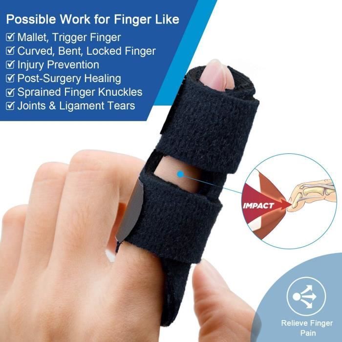 Attelle De Doigt À Gâchette, Immobilisation Des Phalanges, Gâchette De ...