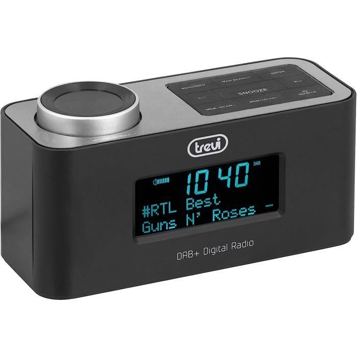 Rc 80D6 Dab Radio-Réveil Électronique Avec Récepteur Numérique Dab-Dab+ ...