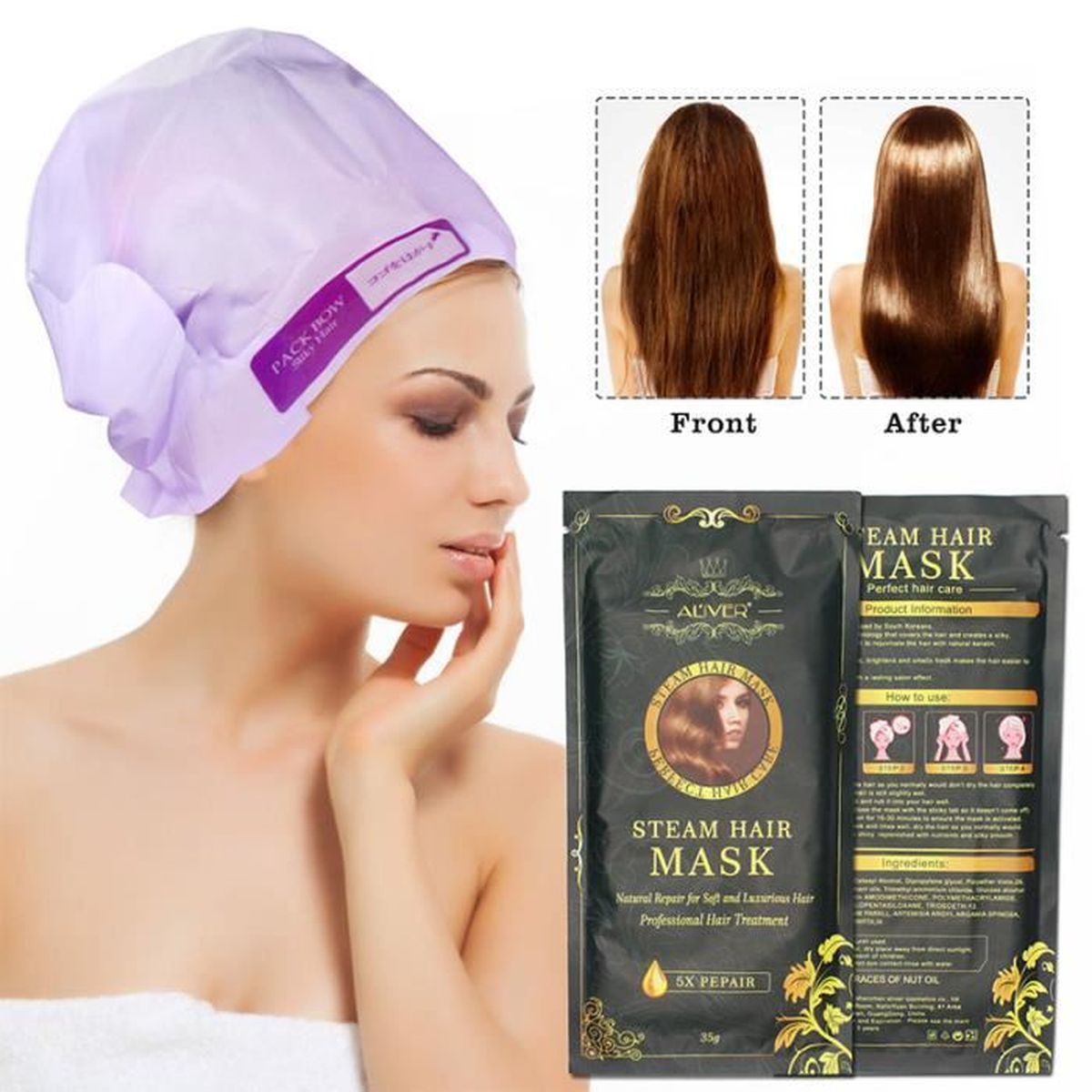 Masque Capillaire, Hair Mask, Masque Cheveux, Traitement Capillaire ...