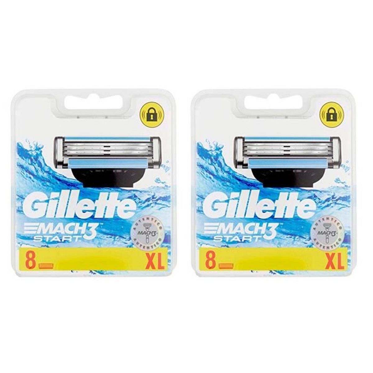 GILLETTE Lames de rasoir Mach3 Start LOT 8 X 2 - Cdiscount Au quotidien