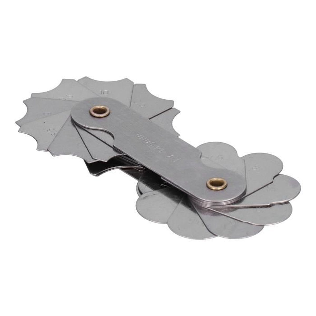 NAK-Jauge de pas de filetage de gabarit de mesure de pas de vis en fer ...