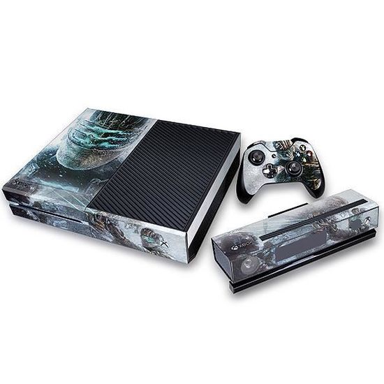 Autocollant Film Vinyle Sticker Console Microsoft Xbox One -9 ...