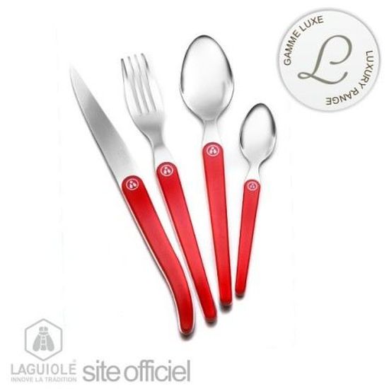 Coffret luxe design 16 pièces Cristal rouge - Cdiscount Sport