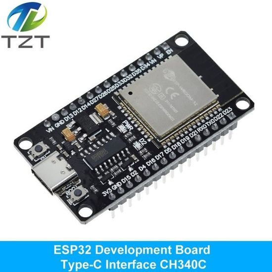 Circuits intégrés,ESP32 TYPE-C CH340C--Carte De Développement Esp32 Esp32-devkitc Core, Esp32 ...