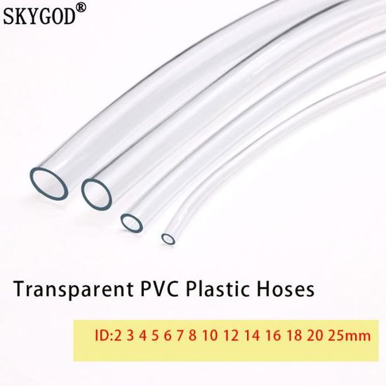 FLEXIBLE,Clair-1m (3.28ft)-ID 14mm OD 16mm--1M-3M ID 2 3 4 5 6 8 10 12 14 16 18 20 25mm Inodore ...