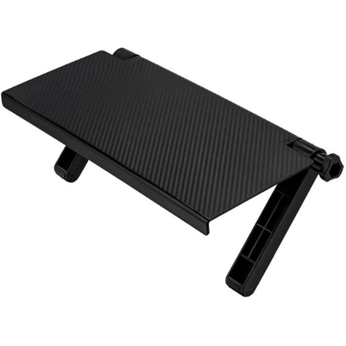 Écran réglable étagère écran rack moniteur pliable plateau supérieur ...