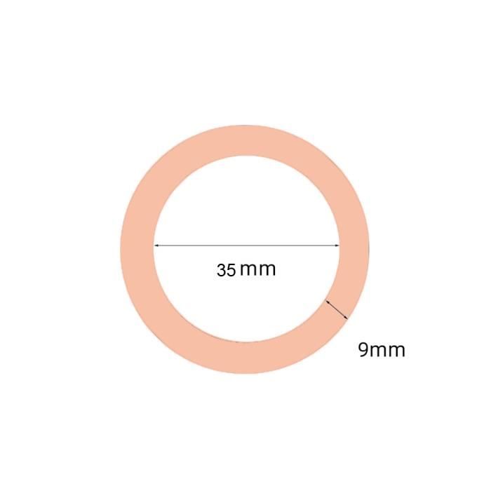 Chair 35mm-FBHSECL Anneau pénien en silicone pour hommes, retard ...