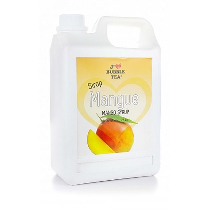 J'aime Bubble Tea Sirop Mangue 2,5kg/Biddon 4 Bidons - Cdiscount Au ...