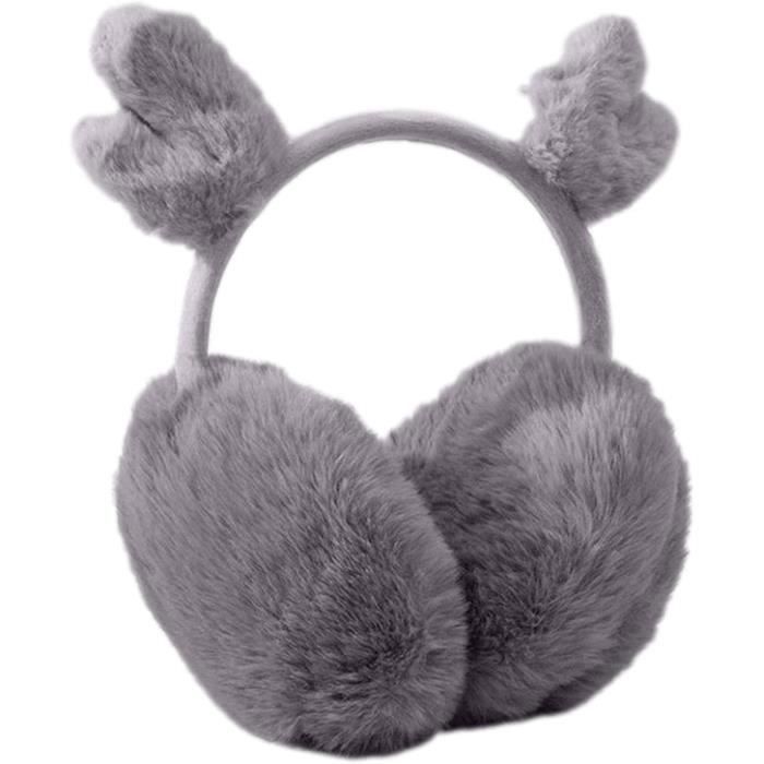 Cache Oreilles Femme Cache-Oreilles d'hiver Cache-Oreilles en Peluche ...
