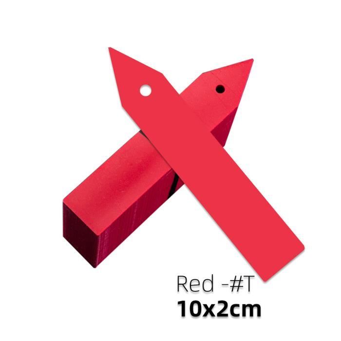 Marque-plante,Étiquette plastique ajustable pour plantes de jardin ...