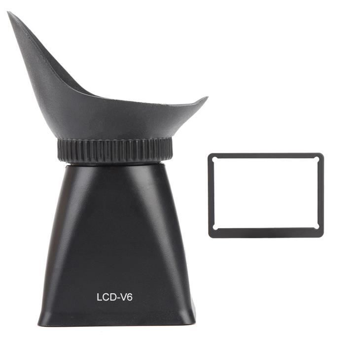 Viseur LCD Loupe de viseur à écran LCD 2,8X avec pare- d'extension (V6 ...