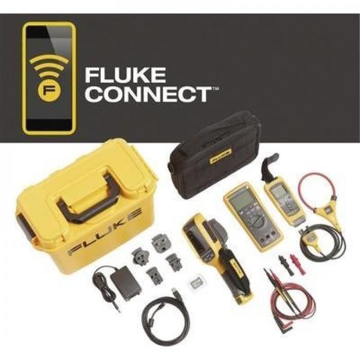 SET CAMÉRA THERMIQUE FLUKE TI105 + KIT FCA AVEC KIT DE MESURE DE ...