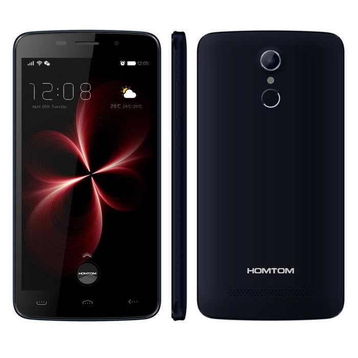 HOMTOM Smartphone 5.5'' HT17 Pro 4G LTE Téléphone Mobile Android 6.0 ...
