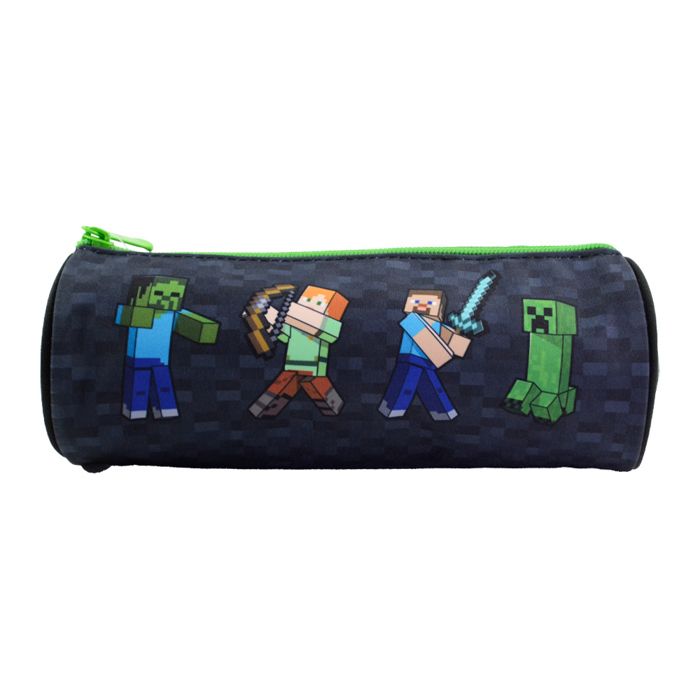 Trousse ronde MINECRAFT Characters 1 compartiment - Cdiscount Bagagerie ...