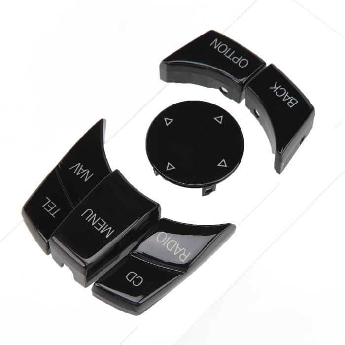 Qiilu Boutons de la console centrale Kit de bouton de commande ...