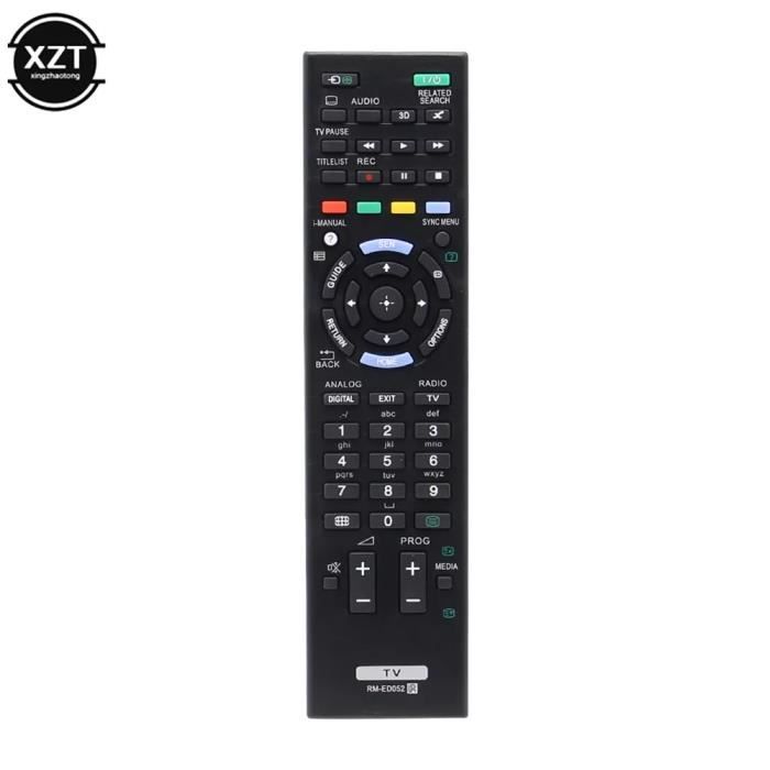 Télécommande - RNCYN - RMT-TX300E - Compatible Sony TV - Noir - Boutons Youtube/Netflix ...