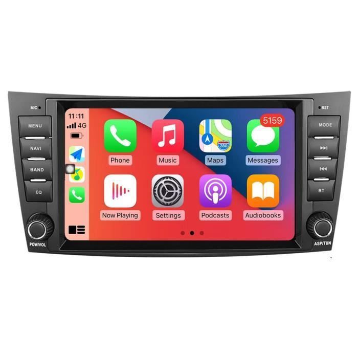 Autoradio GPS Bluetooth pour Mercedes Benz W211 CLK W209 CLS W219 E200 ...
